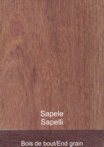 Sapele (Entandrophragma Cylindricum) - Bois-Exotique.com
