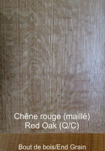 Chêne rouge maillé (Quercus Rubra) - Bois-Exotique.com